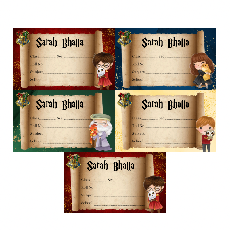 Harry Potter – Labelkaari