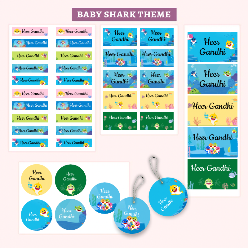 Baby Shark Label – Labelkaari