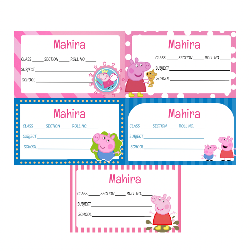 Peppa Pig – Labelkaari
