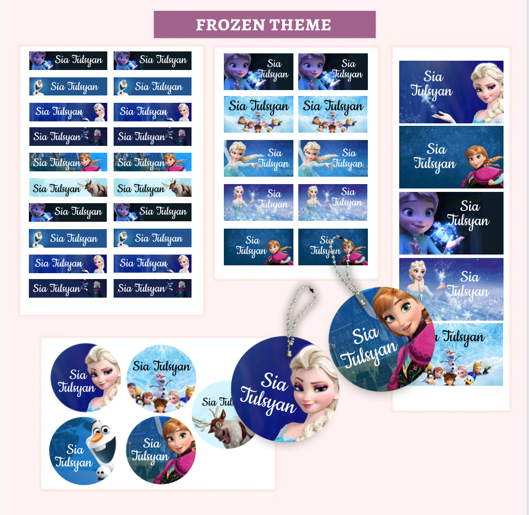Frozen – Labelkaari