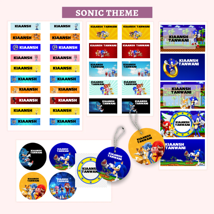 Sonic – Labelkaari