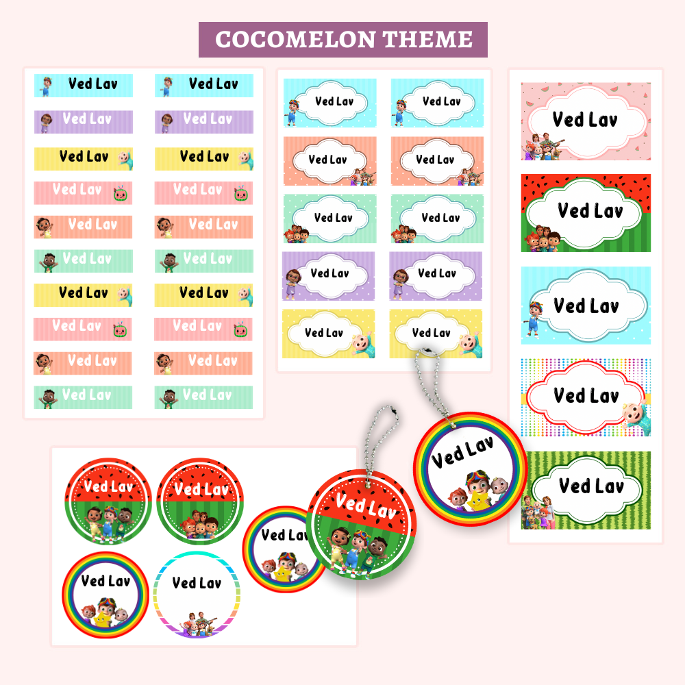 Cocomelon – Labelkaari