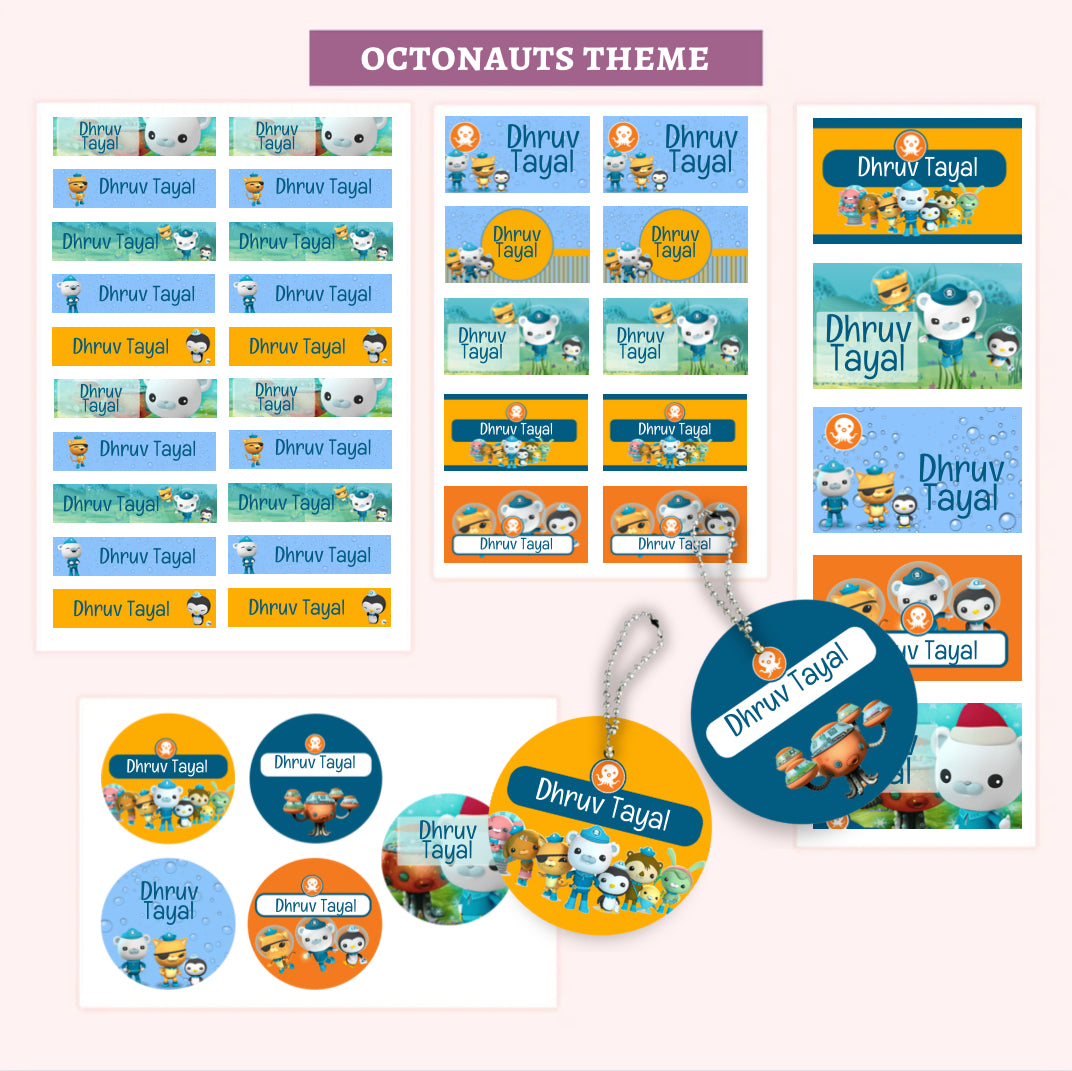 Octonauts – Labelkaari
