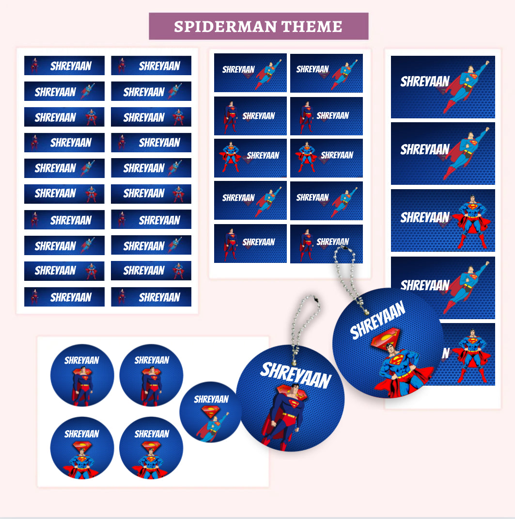 Superman – Labelkaari