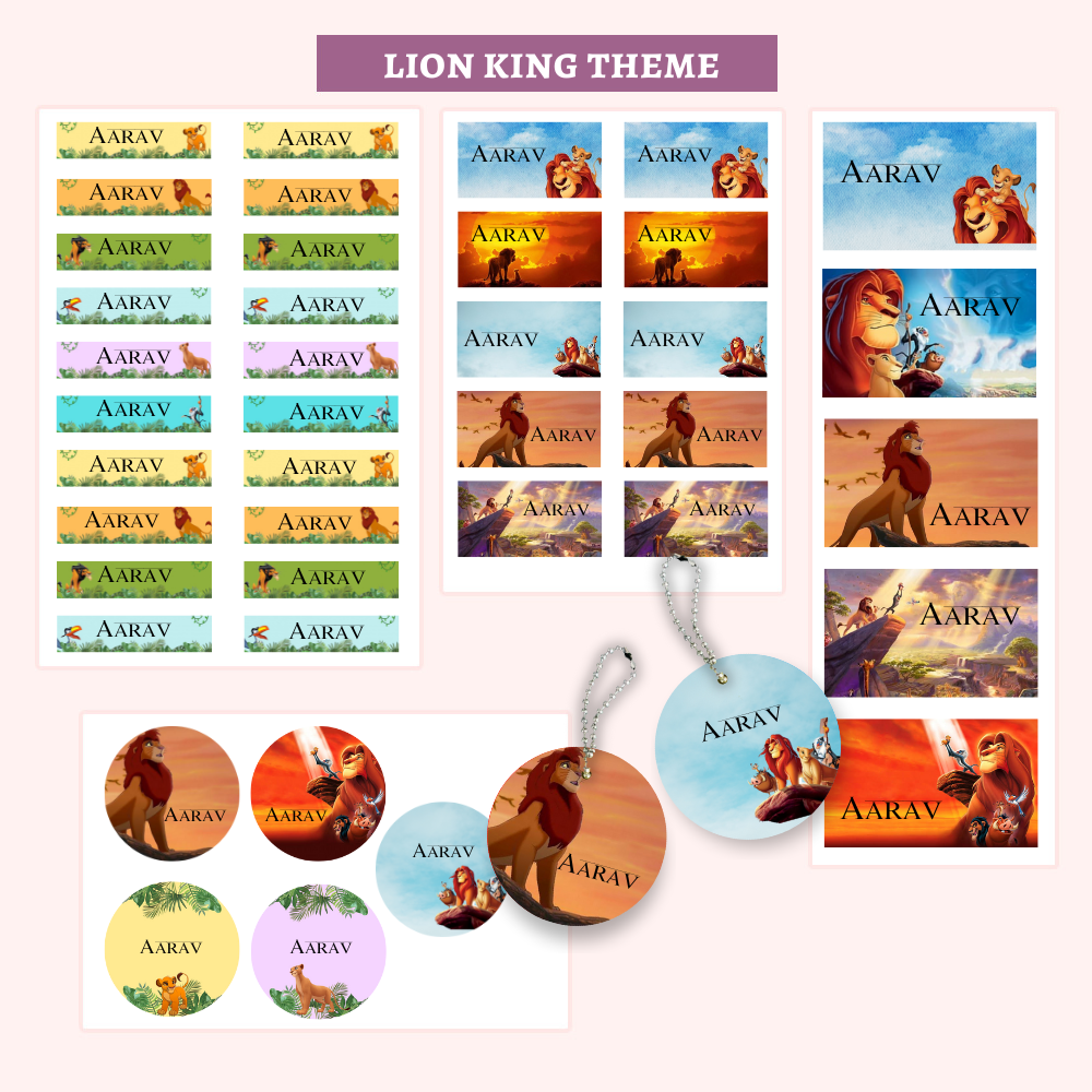 Lion King – Labelkaari